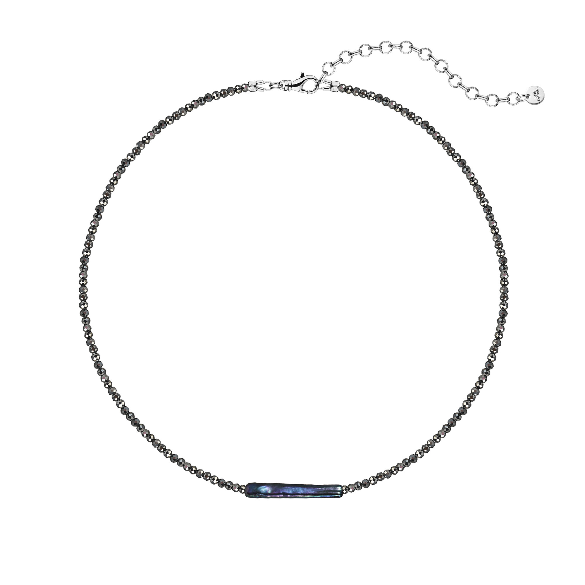 Колье, жемчуг барочный