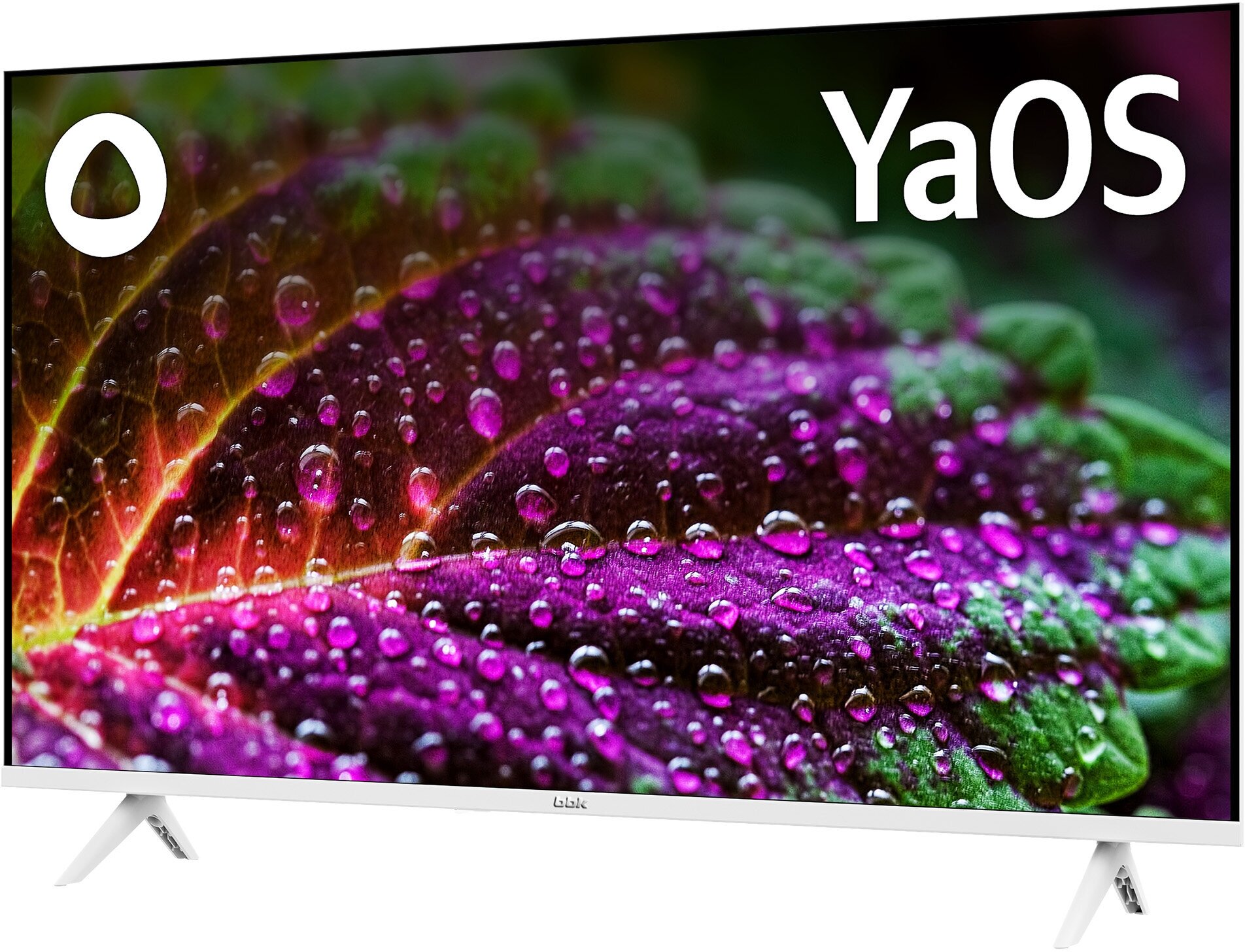 Телевизор LED BBK 40" 40LEX-7244/FTS2C (W) Smart YaOS Frameless белый/FULL HD/60Hz/DVB-T2/DVB-C/DVB-