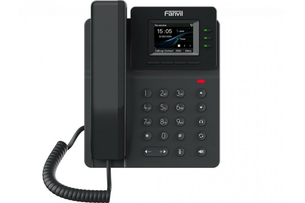 Fanvil V60G - IP телефон, 4 SIP-аккаунта, PoE, 10/100/1000 Мбит