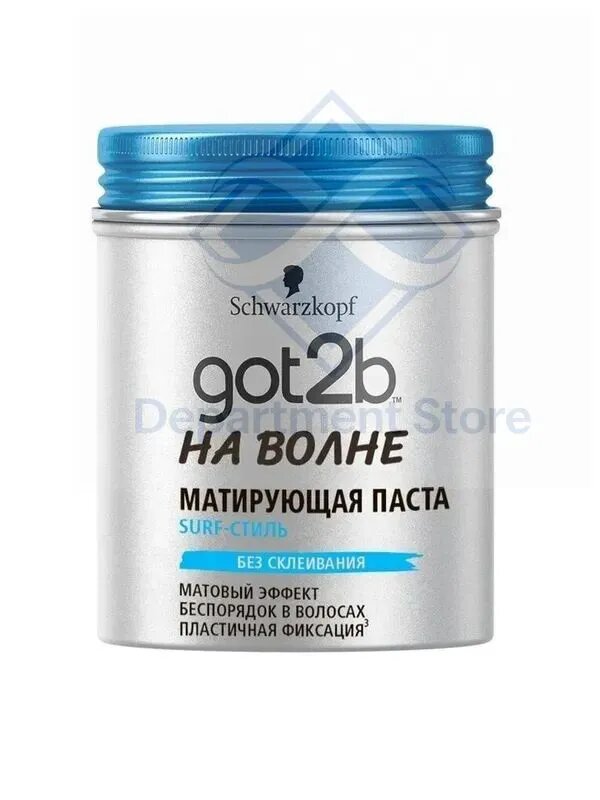 Got2b Паста для укладки волос Матирующая Surf-стиль, 100 мл, для всех типов волос