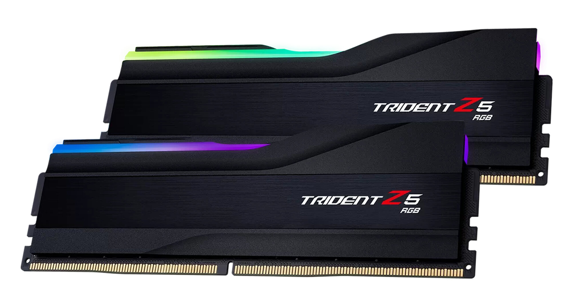 Модуль памяти DIMM DDR5 32Gb, 6000Mhz, 2x16Gb, G.Skill Trident Z5 RGB Black (F5-6000J2836G16GX2-TZ5RK)