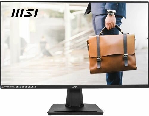 27" Монитор MSI PRO MP275Q черный 2560x1440@100 Гц, IPS, LED, 1300:1, 300 Кд/м
