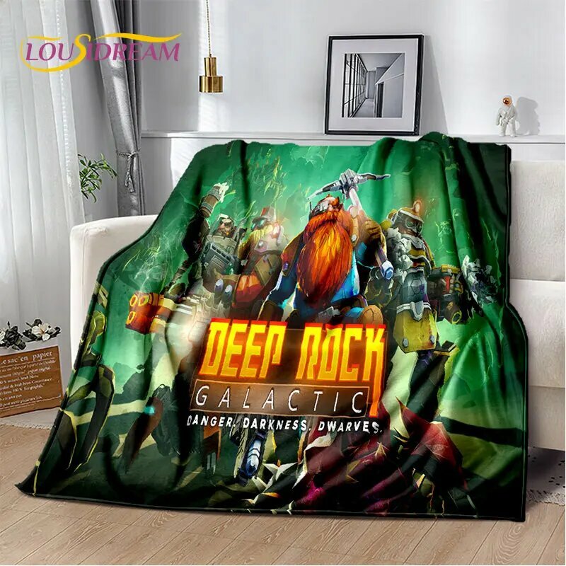 Одеяло Deep Rock Galactic 180x230cm, цвет 2