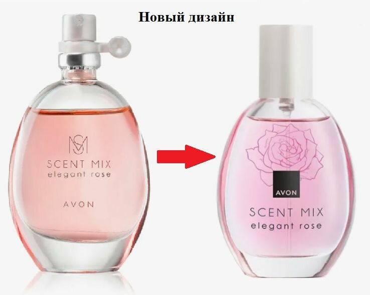 AVON Парфюмерная вода Scent mix Elegant Rose 30 мл