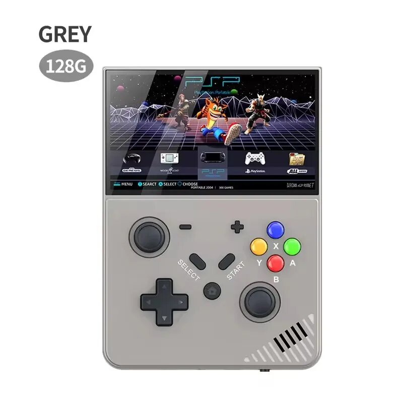 R43 M18 Pro Портативная игровая консоль Серый, 128 Gray
