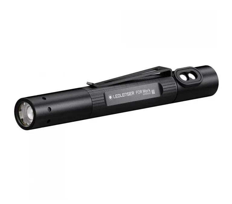 LED Lenser P2R Work ручной фонарь, перезаряжаемый, 110 люмен, металлический корпус — фото 1