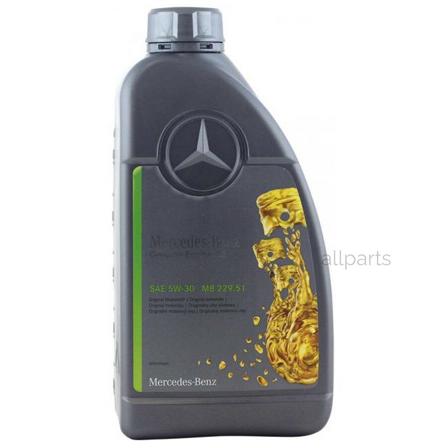 MERCEDES-BENZ 'A000989760211BLER Mercedes -BENZ 229.51 5W30 1 л. DPF оригинал