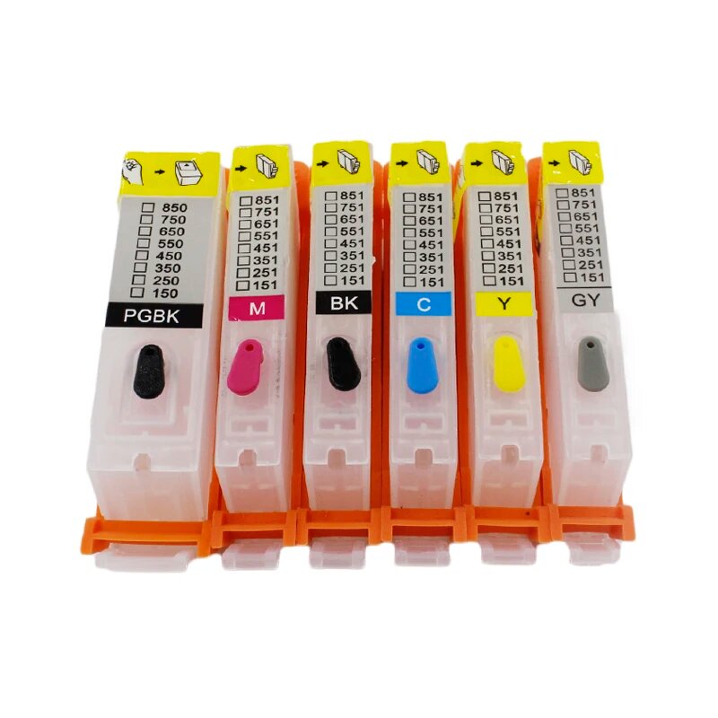 Многоразовые картриджи PGI-450 CLI-451 для Canon