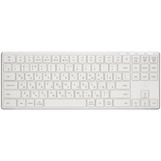 Клавиатура беспроводная XG host Blade TKL, 89 клавиш, White Silver