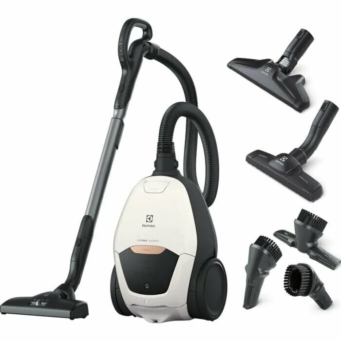 Electrolux Напольный пылесос Pure D82-ALRG, черный, белый