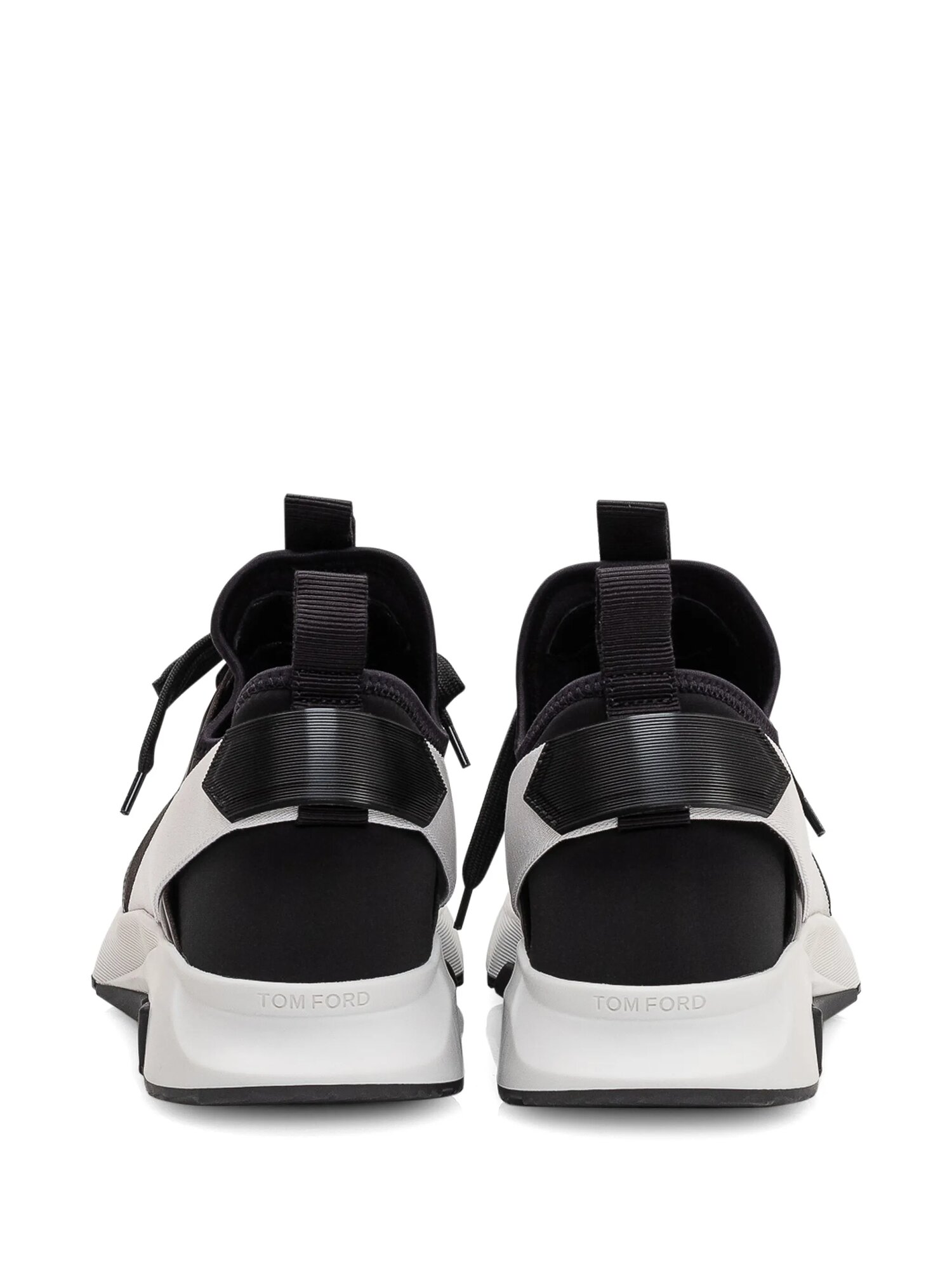 Кроссовки Tom Ford Jago leather sneakers, размер 46, черный — фото 1