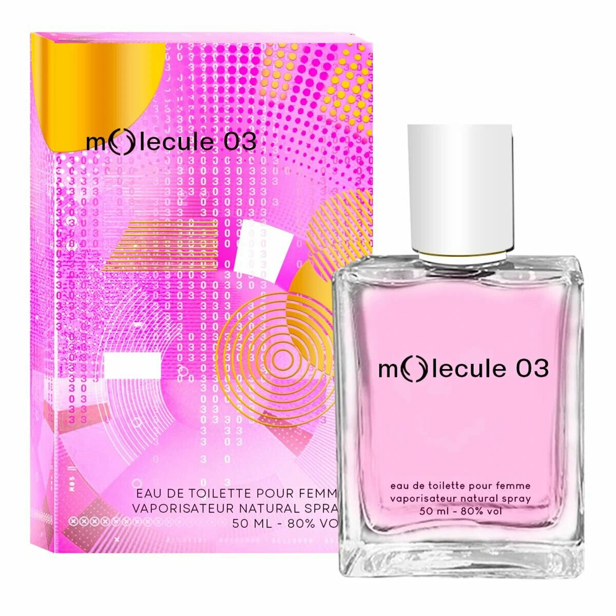 Туалетная вода Sergio Nero MOLECULE 03 50ml (аромат ZarPink Molecule) для женщин