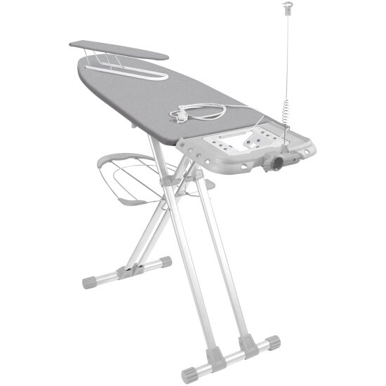 Гладильная доска Nika Валенсия 1 тефлон 123,5х46 см (в инд. гофрокоробе) серебристый (НВ1Т/8)