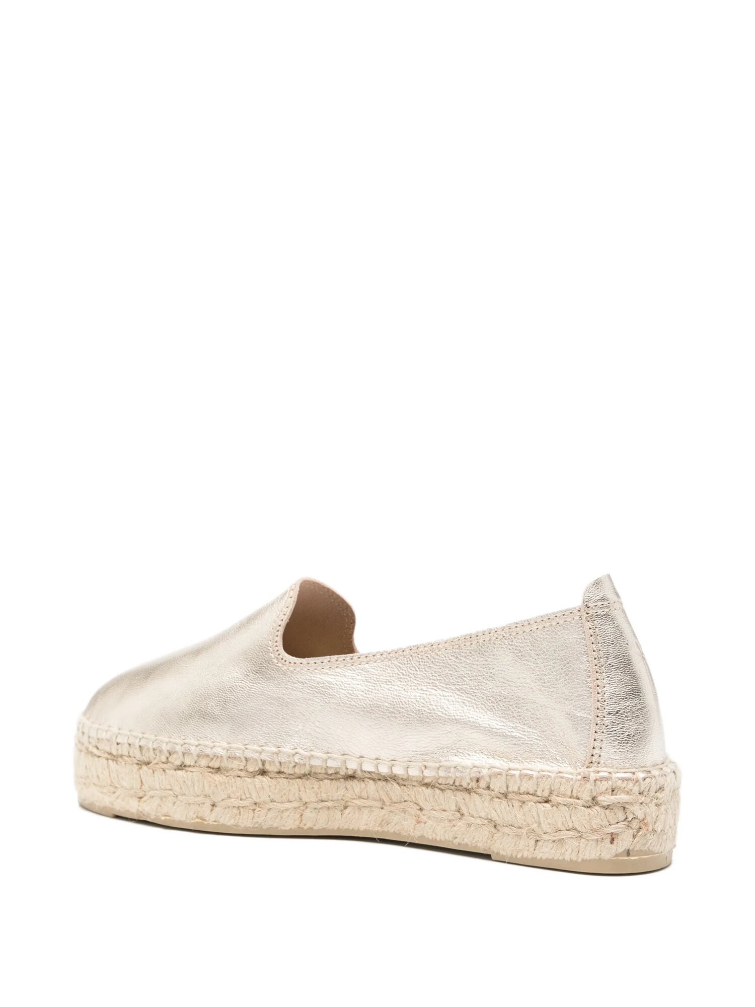 Эспадрильи Manebi Metallic-finish espadrilles, размер 39, gold — фото 1