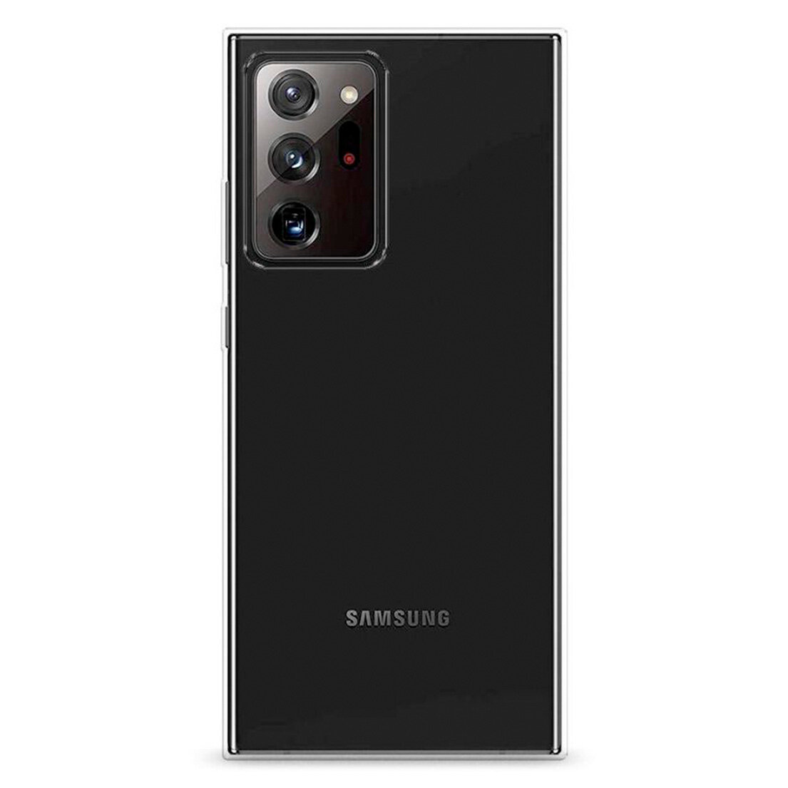 Чехол силиконовый для Samsung Galaxy Note 20 Ultra, с защитой камеры, X-CASE, прозрачный