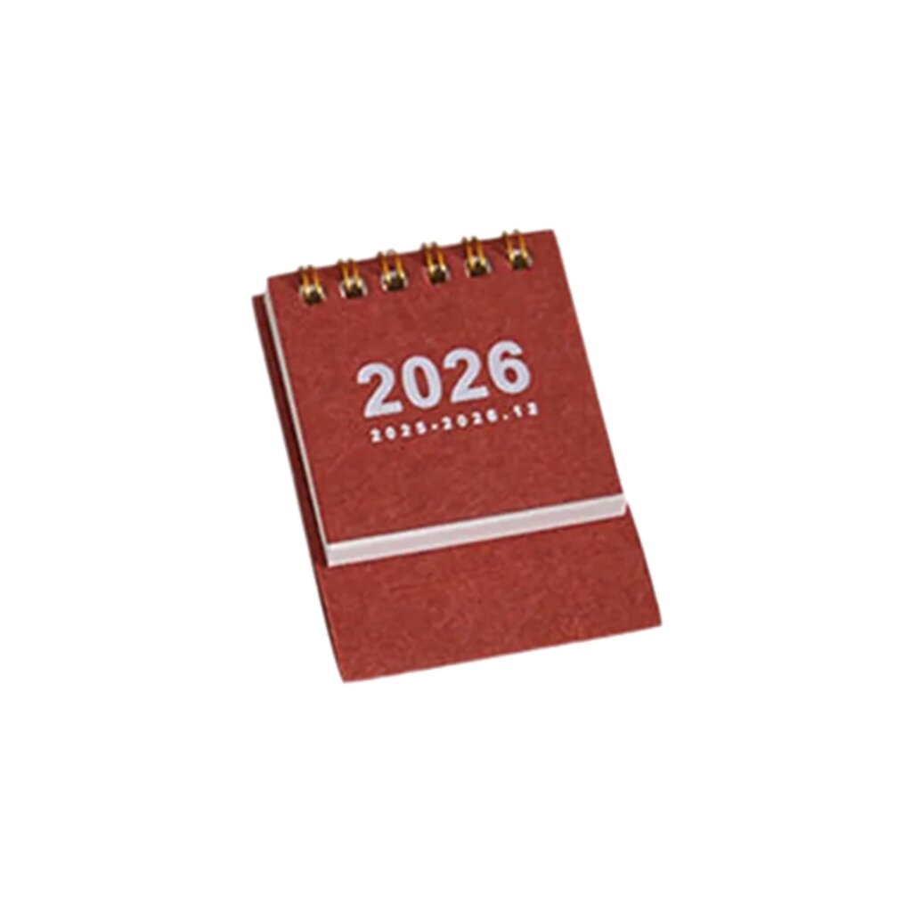 Настольный Календарь на 2026 Год на 18 Месяцев Предназначен для Ежедневного Планирования с июля 2025 по декабрь 2026 Года