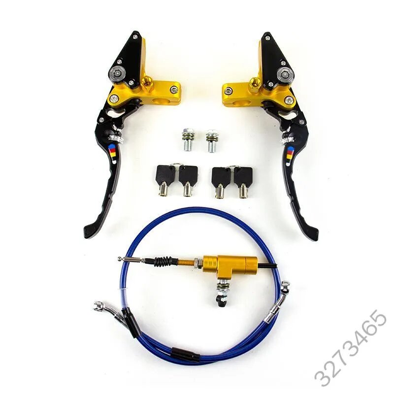 Рычаг для мототехники для мотоцикла, диаметр 22 мм, материал: металл