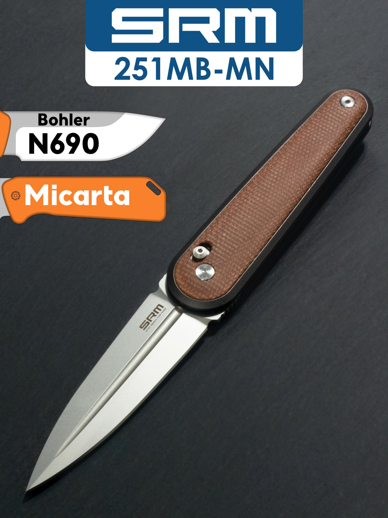 Складной нож SRM 251MB-MN