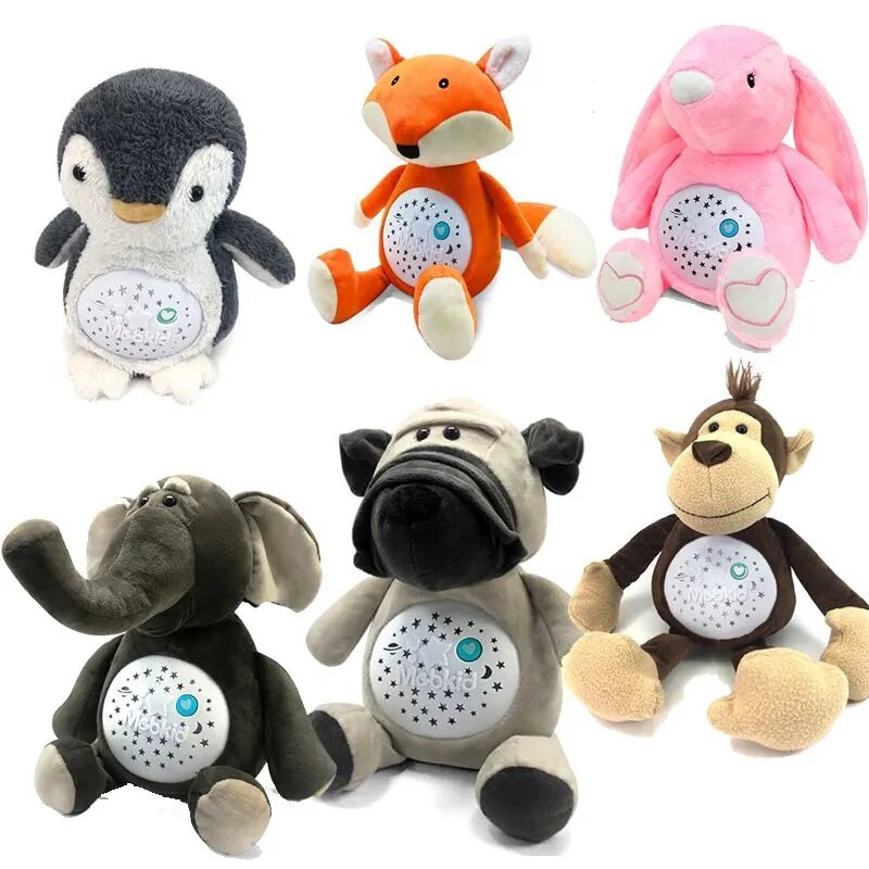 Интерактивная игрушка Baby Doll MY CALM DOLL Лиса S музыкальная светящаяся унисекс ABS пластик — фото 1