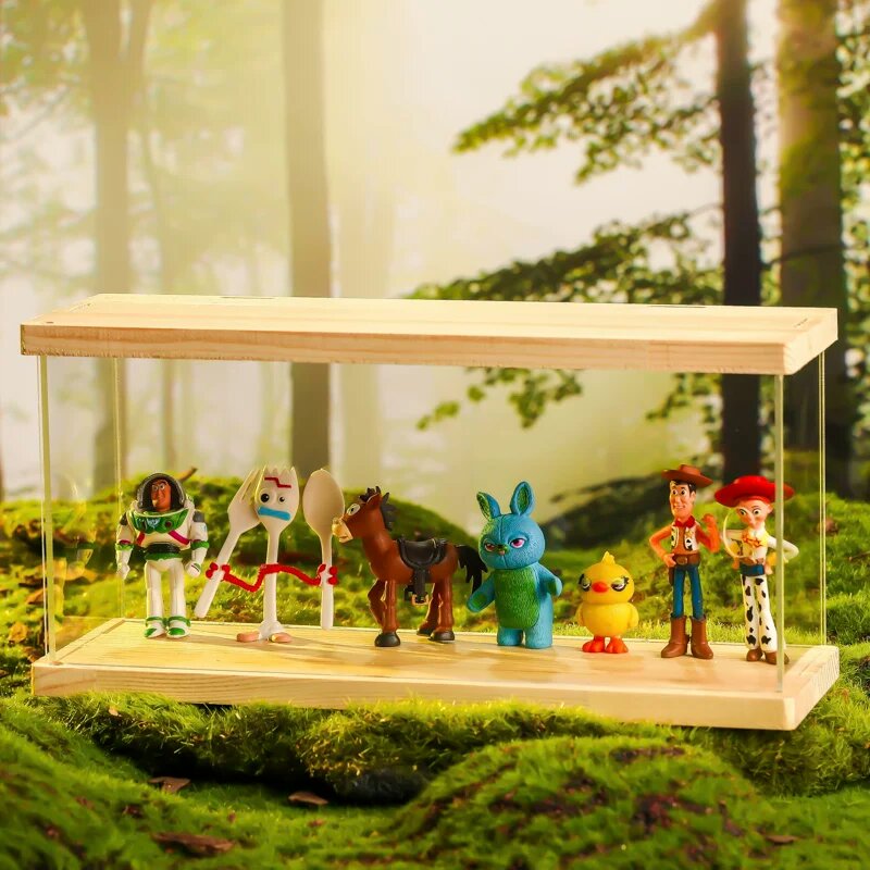 Подарочный набор фигурок Disney Toy Story: Вуди, Базз Лайтйир и Джесси — 7 фигур в элегантной коробке