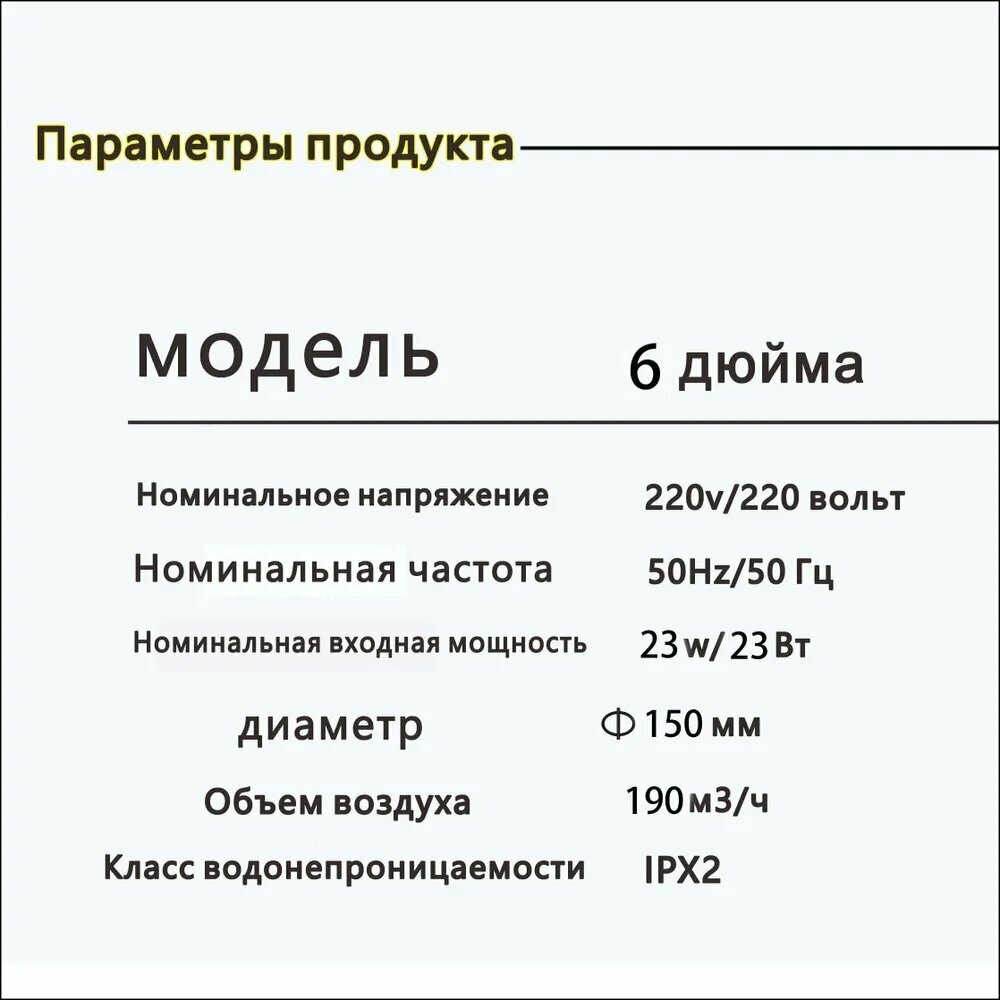Вентилятор вытяжной — фото 1