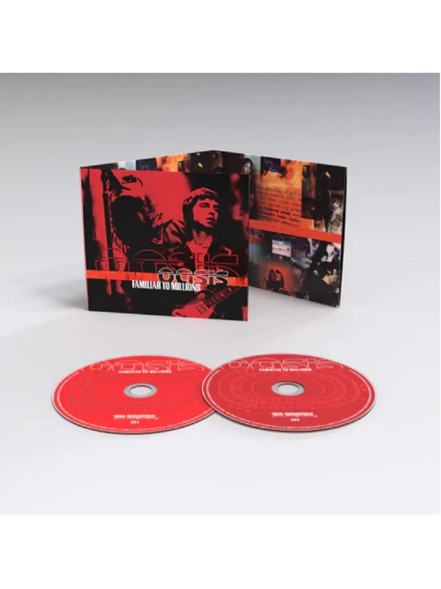 OASIS - Familiar To Millions (25th Anniversary) 2CD диск