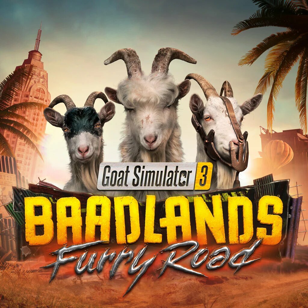 Дополнение Goat Simulator 3 – Baadlands: Furry Road, цифровое издание PlayStation 5, регион Индия / код пополнения баланса