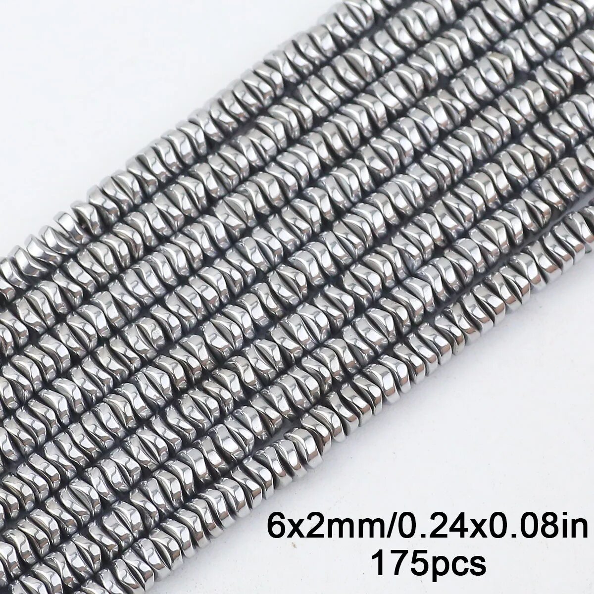 Белый k цвет звезда луна сердце монета кубик круглый трубка гематитный камень расстояние свободные бусы любви ювелирные изделия делать браслет DIY 6 8 мм