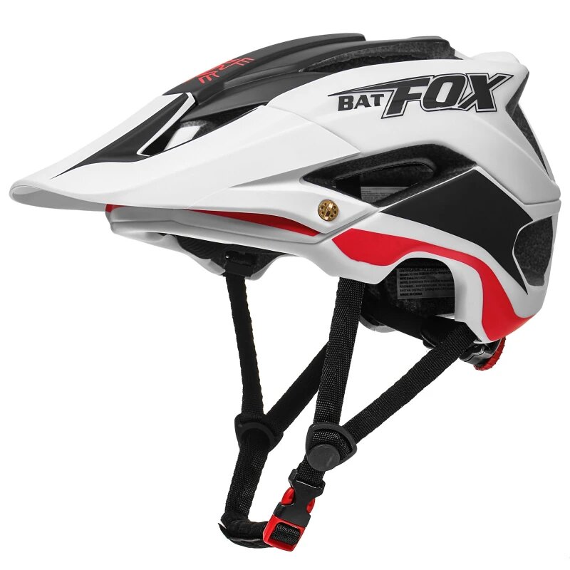 BATFOX MTB шлем F-661 для взрослых white red