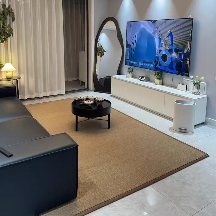 Оптовая продажа бамбуковых ковриков, бамбуковые коврики в японском и корейском стиле, плетеные бамбуковые татами, полное покрытие для больших балконов.