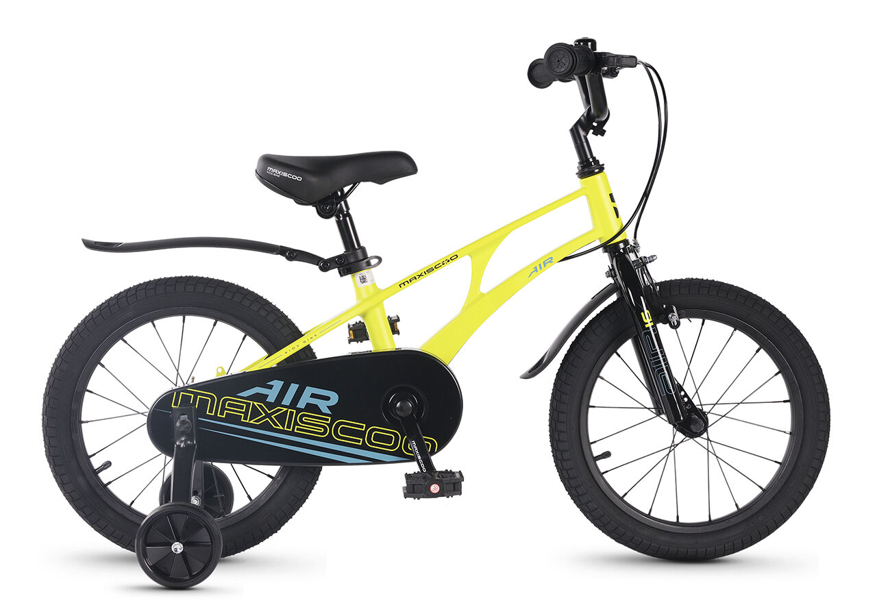 Детский велосипед Maxiscoo Air Standart Plus 16' (2026) 16 Желтый (100-115 см)