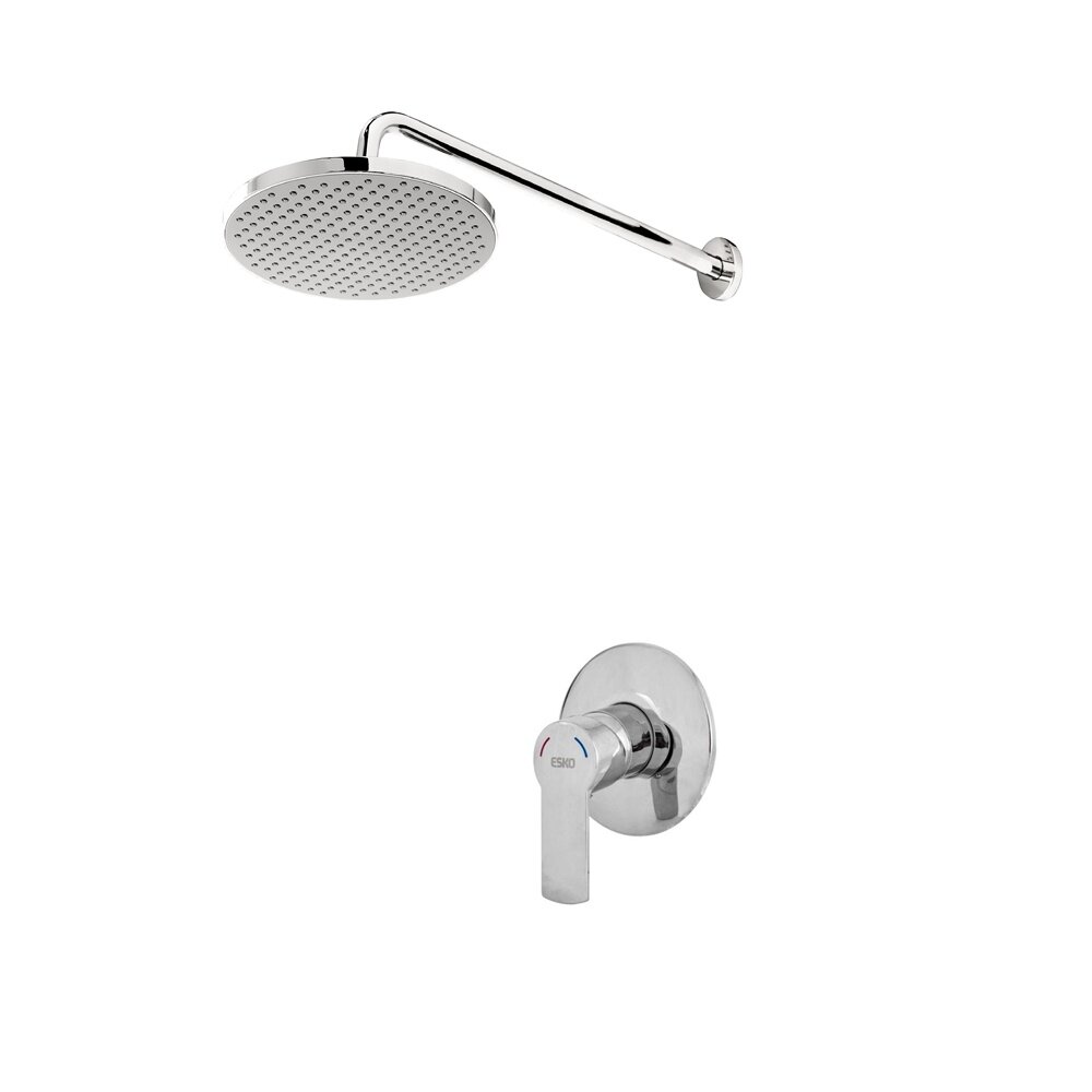 Душевая система встраиваемая ESKO Set_3in1, хром