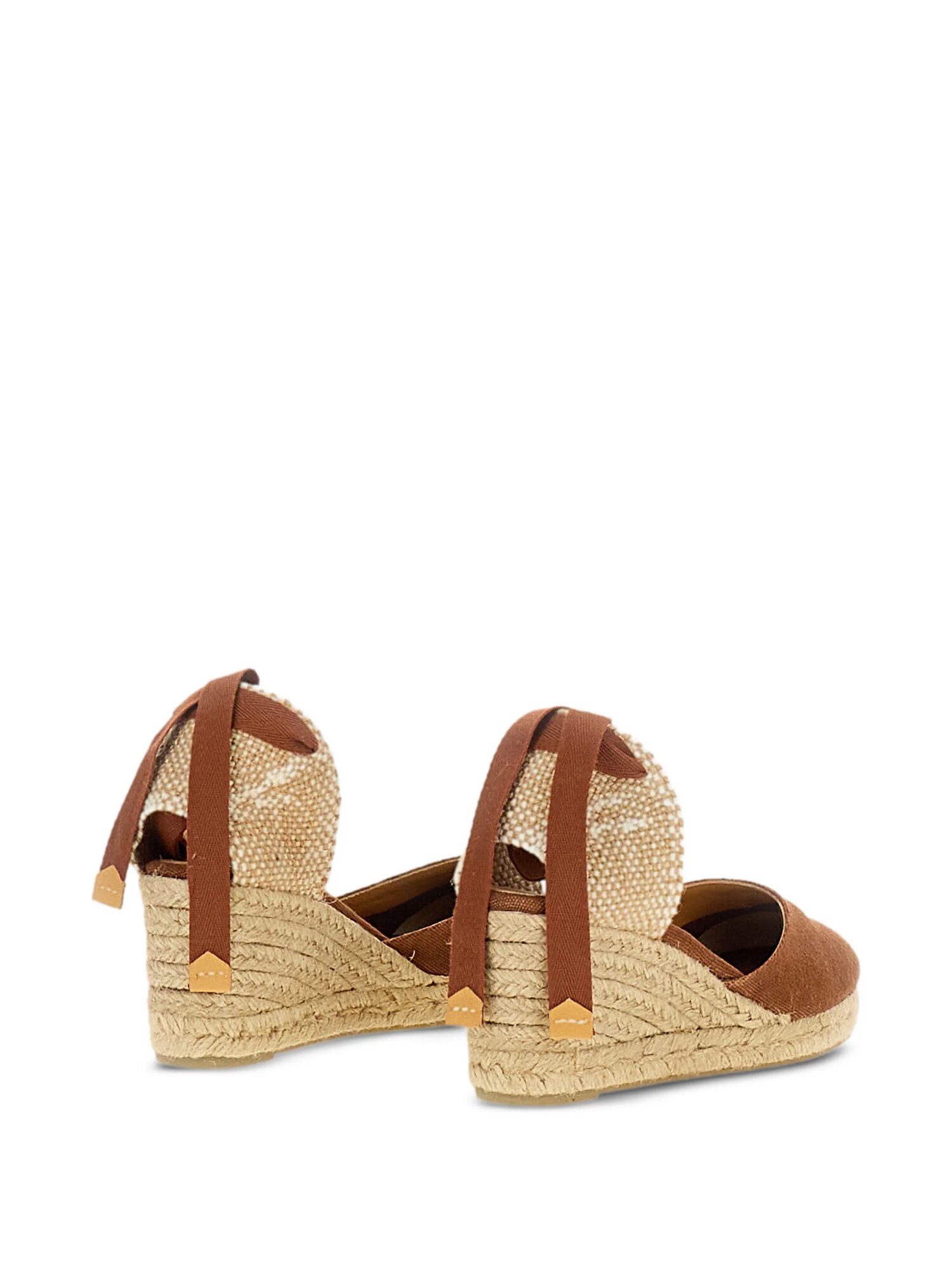 Эспадрильи Castaner Lace-up wedge espadrilles, размер 41, brown — фото 1