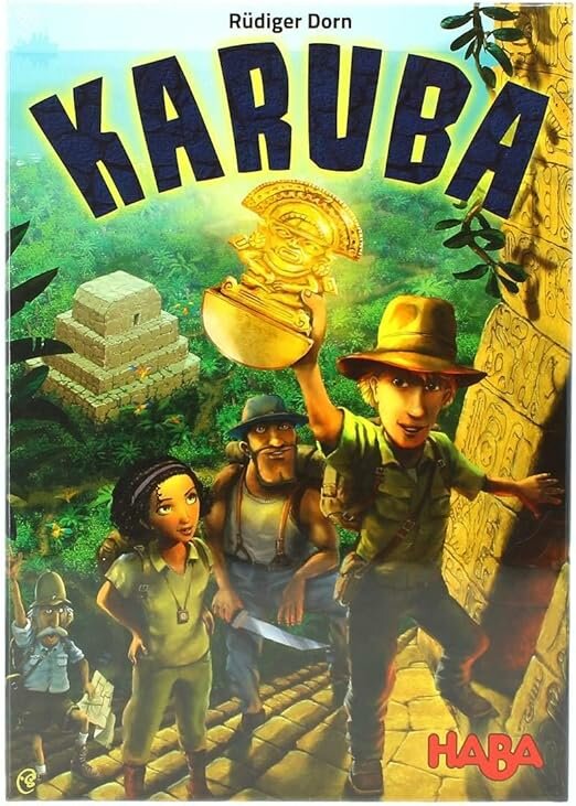 Детская настольная игра Haba - Karuba/ Каруба на стратегию, от 8 лет - 301895