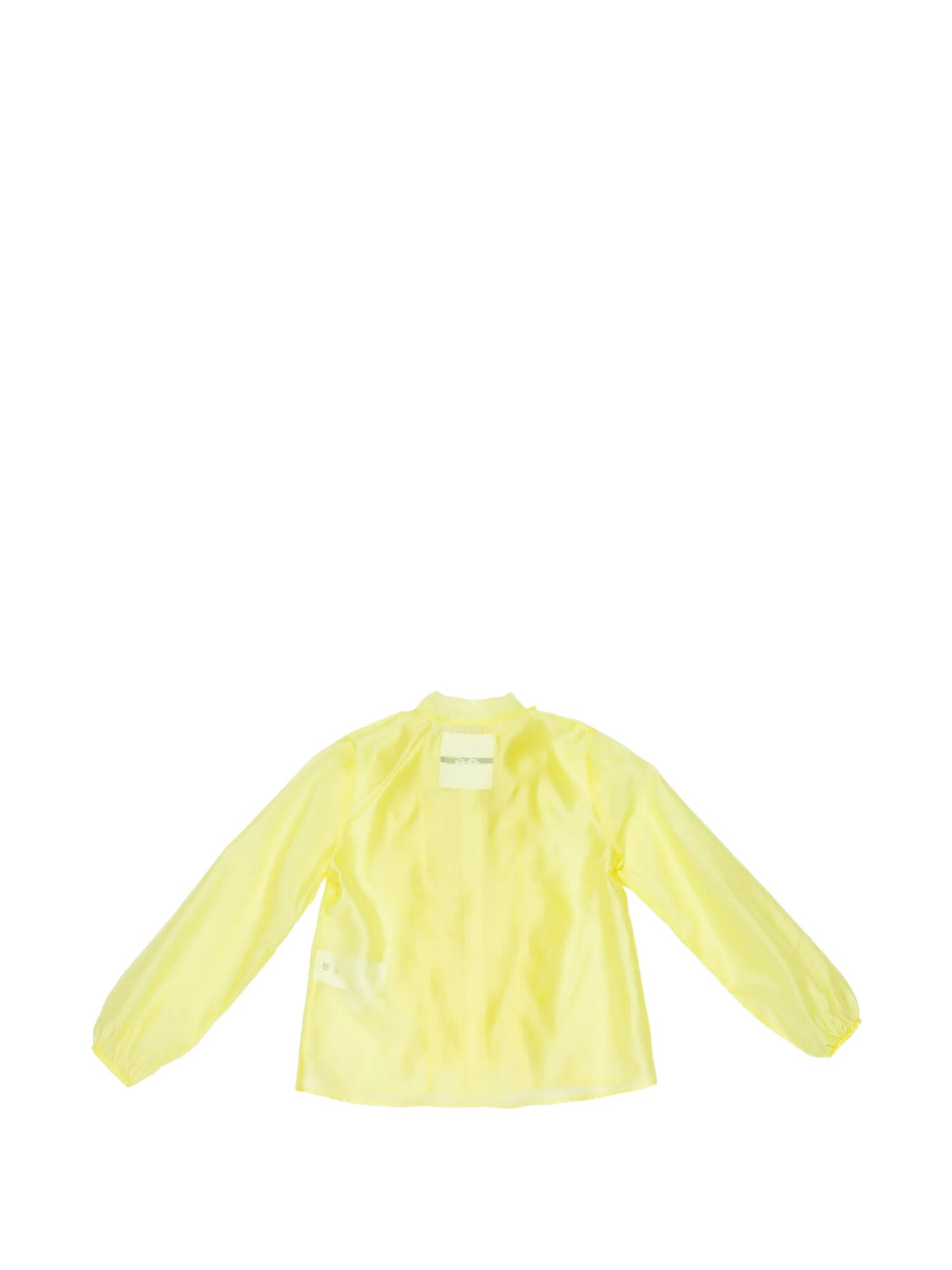 Блуза Miss Grant Ruffled-detail blouse, размер 12 лет, светло-желтый — фото 1