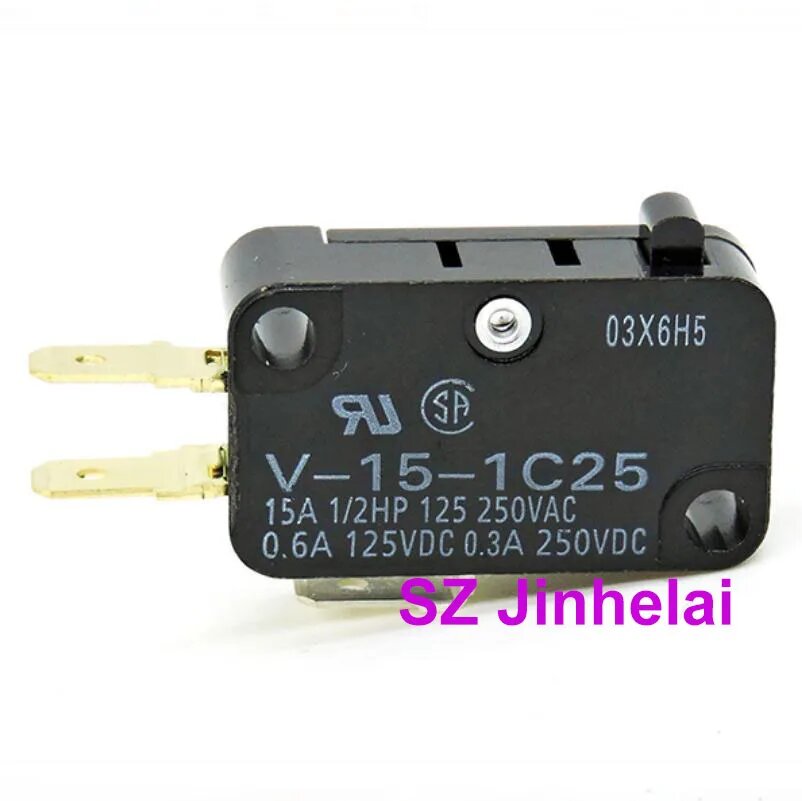 Микропереключатели Omron BASIC V-15-1A5-T 5 шт.