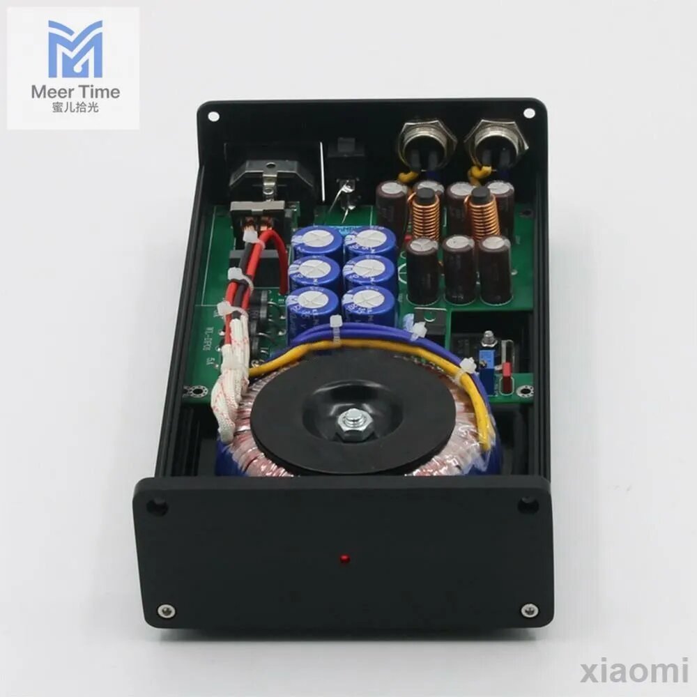 50W Hifi Ультра-Низкий Шум Линейный Блок Питания Dc12V Адаптер Черный 3A