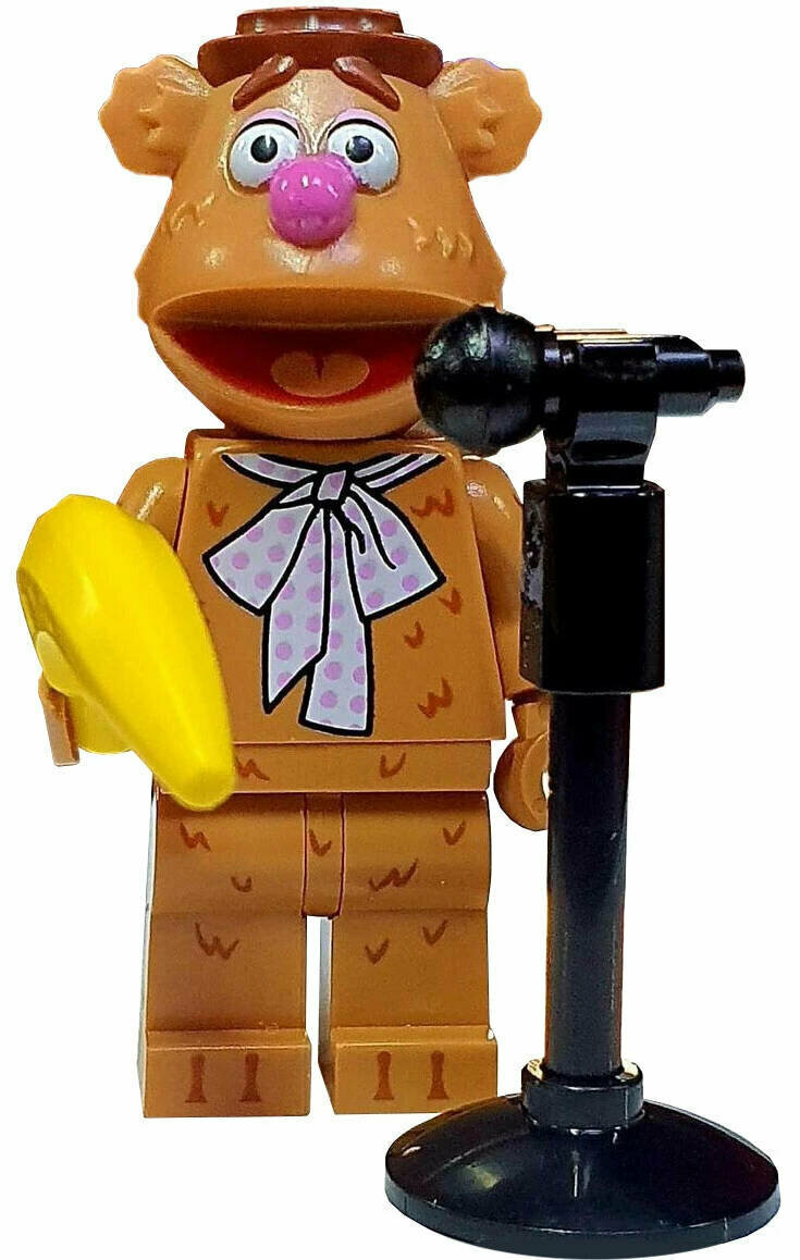 Конструктор LEGO Minifigures 71033-11 Медвежонок Фоззи, 6 деталей, от 5 лет, 2022 год