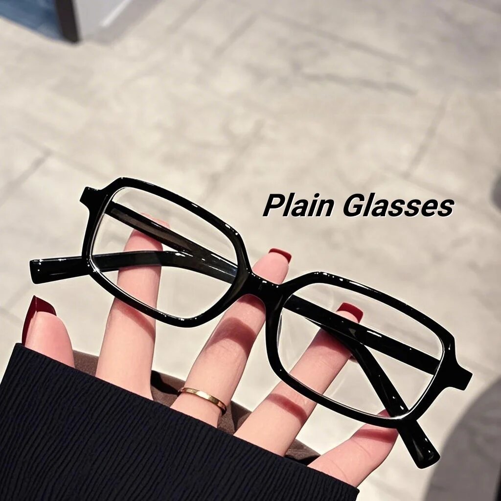 Ретро солнцезащитные очки черные unisex