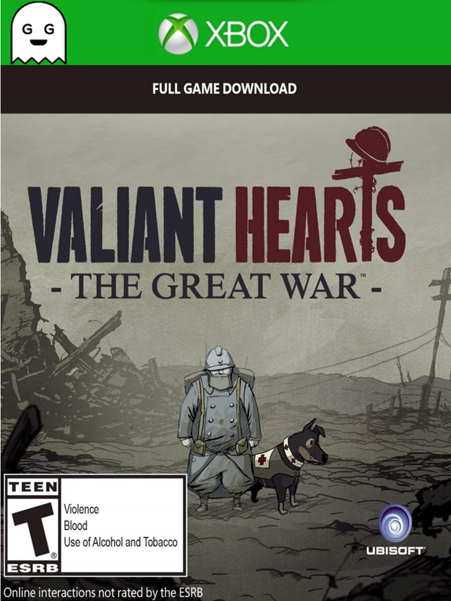 Игра Valiant Hearts The Great War, цифровой ключ для Xbox One/Series X|S, Русская озвучка, Аргентина