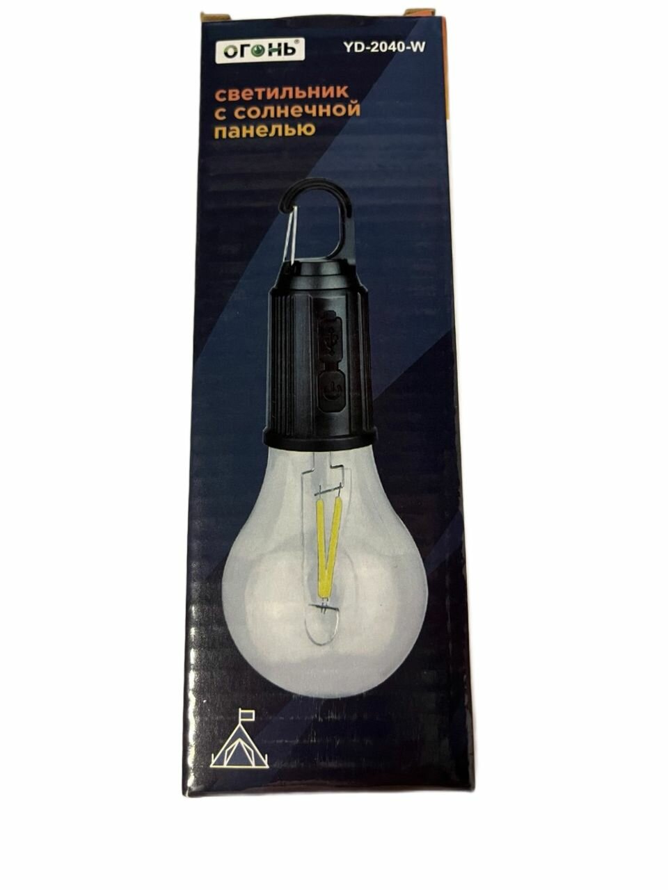 Лампа для кемпинга Огонь YD-2040-W