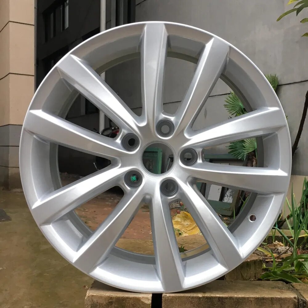 HTW Диск 17 (R17) VW Tiguan, Golf, Passat, CC | Оригинальный размер, для замены, 1 шт Колесный диск Штампованный 17x7.5" PCD5х112 ET47 D57.1