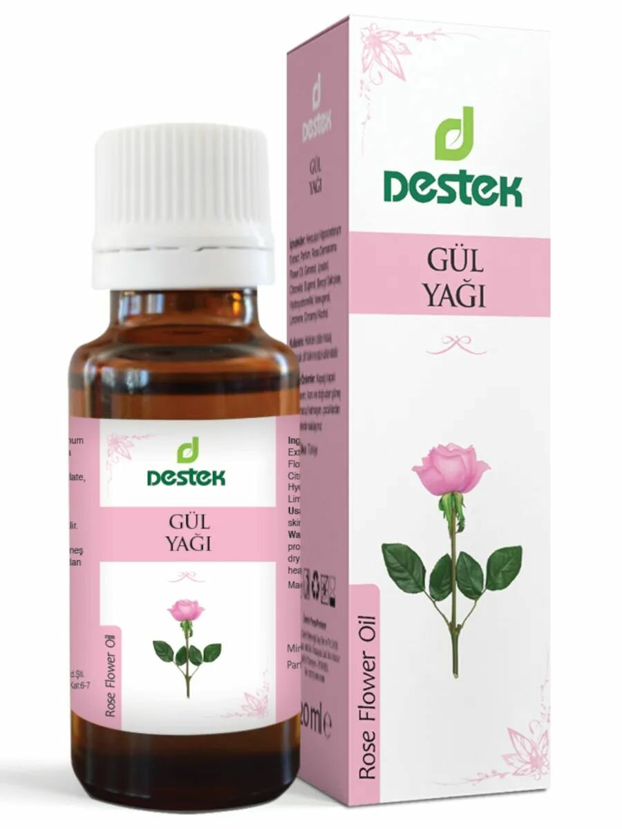 Эфирное масло розы дамасской ,20 мл, Турция