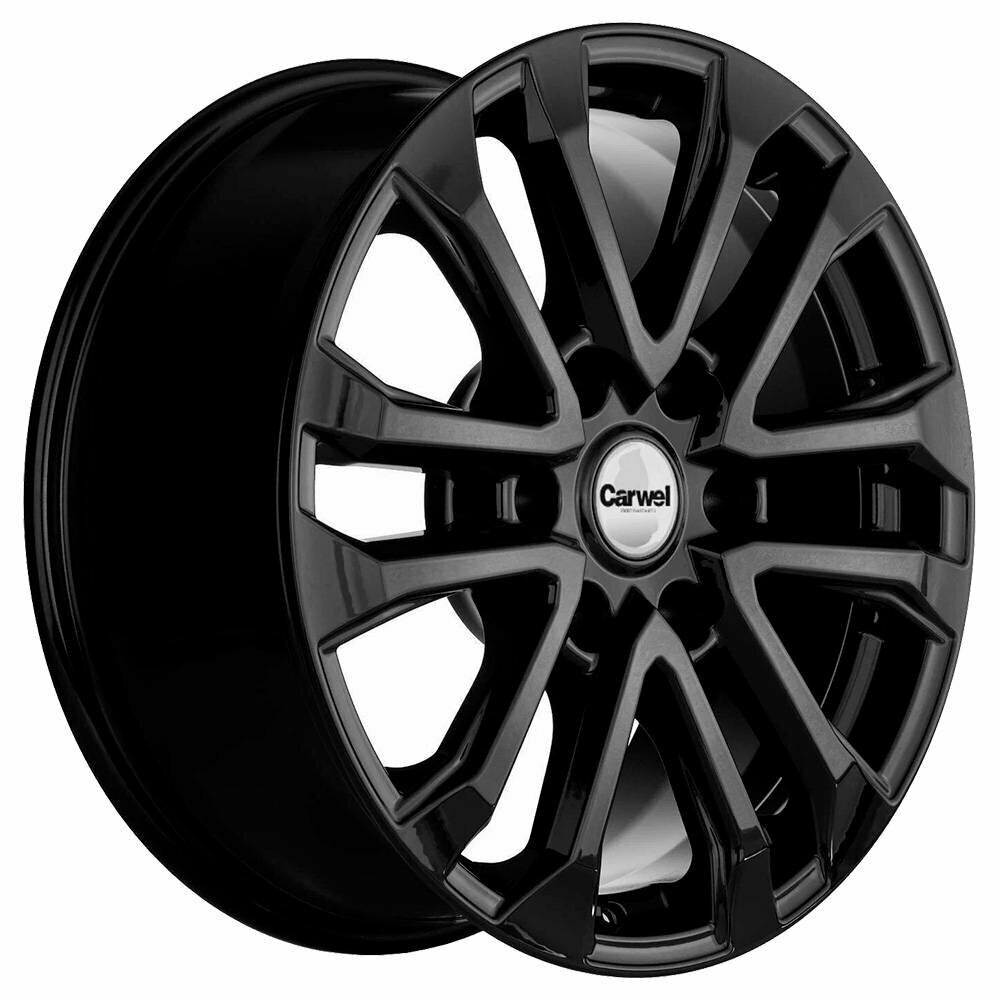 Колесный диск Carwel Пур 7.5x18 6x139.7 ET42 D100.1 BL литой