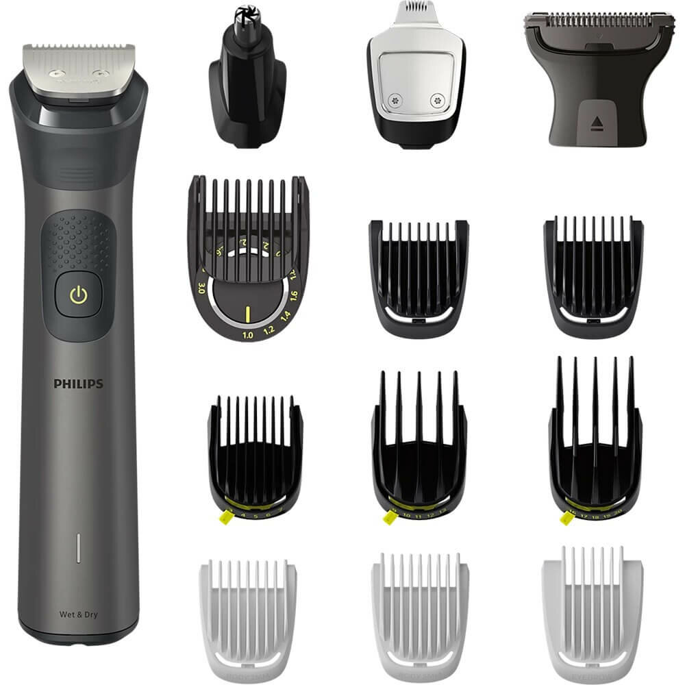 Триммер для волос универсальный Philips MG7940/75, серый, 14 в 1
