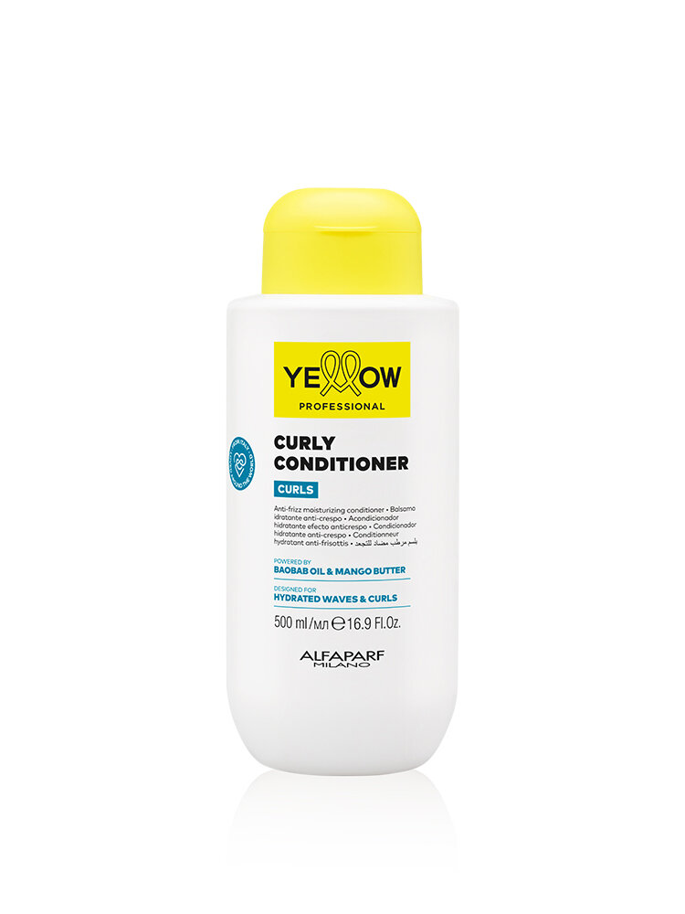 Кондиционер для волос увлажняющий для вьющихся и кудрявых волос YELLOW CURLY CONDITIONER (500 мл) 29438