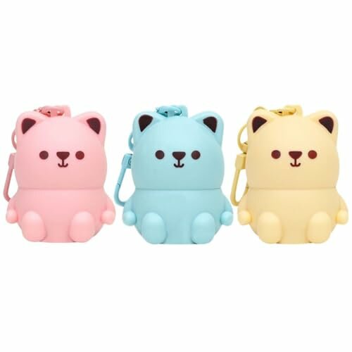 Бальзам для губ Милый маленький медведь детей, увлажняющий блеск против сухости и трещин, натуральные ингредиенты, средства по уходу за губами, фруктовый карандаш детей