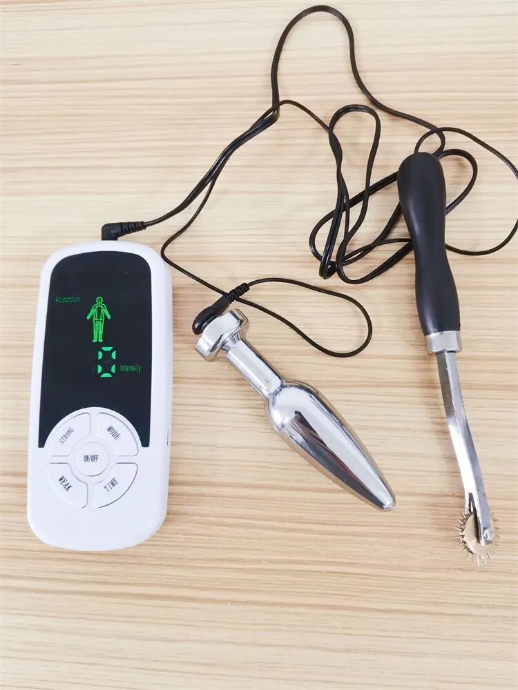 Колесо Вартенберга игольчатый стимулятор БДСМ Металл Электрошок Анальная пробка