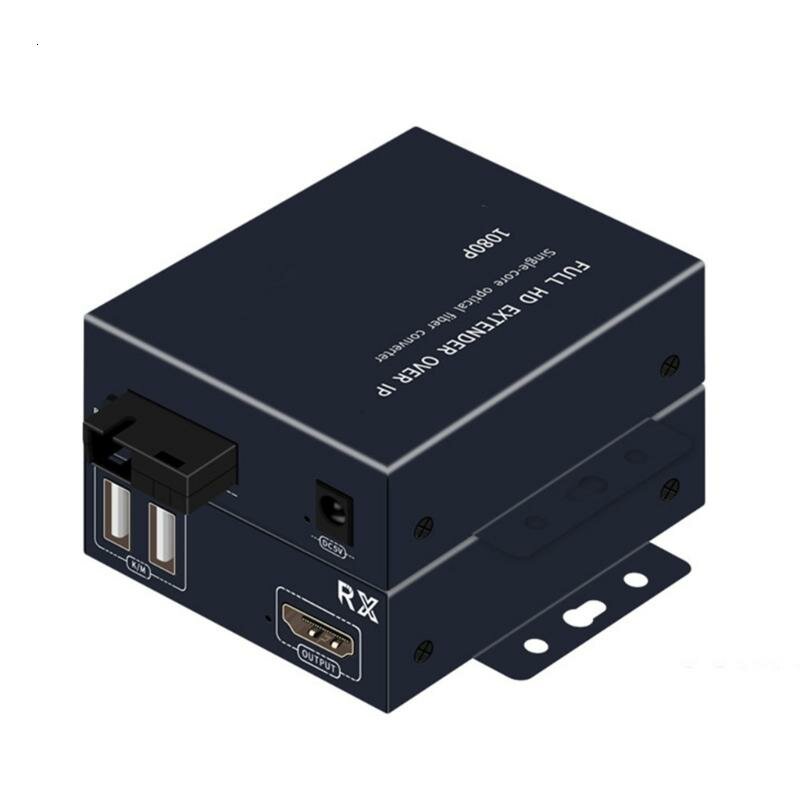 USB KVM-экстендер 1080P, 20 км, Штепсельная Вилка США