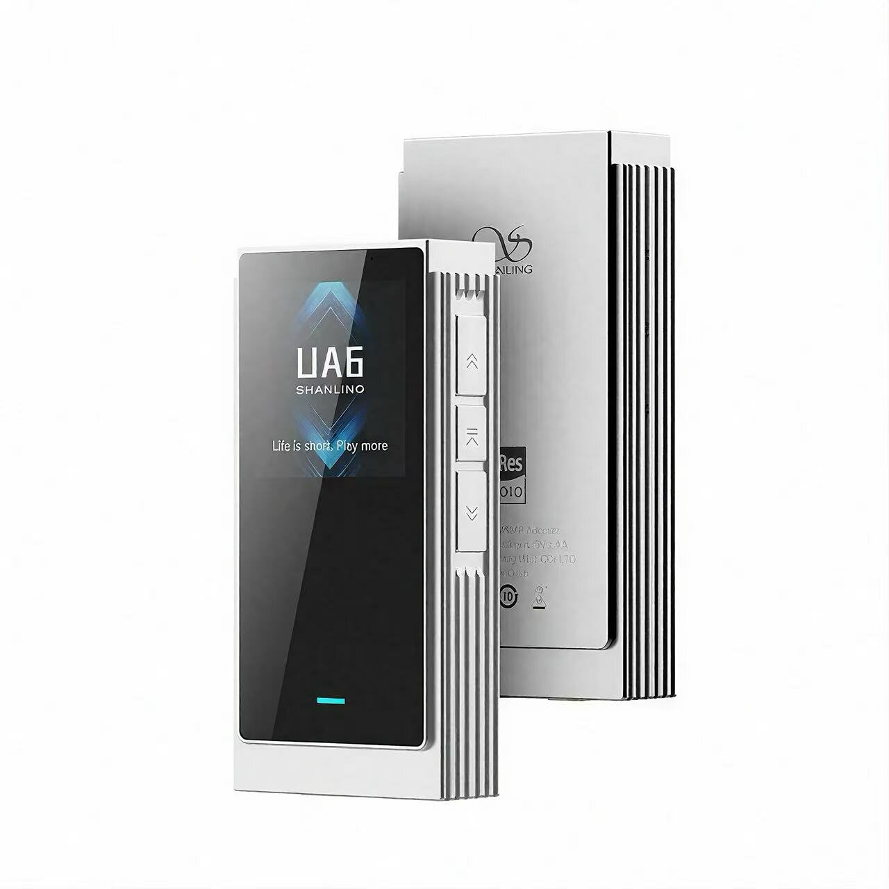 Портативный USB-усилитель для наушников SHANLING UA6 HIFI с 4 ЦАП CS43131, UA6 серебристый